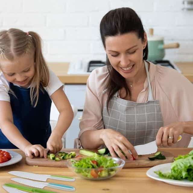 Teach Kids About Kitchen Safety - Safe Cooking with Children